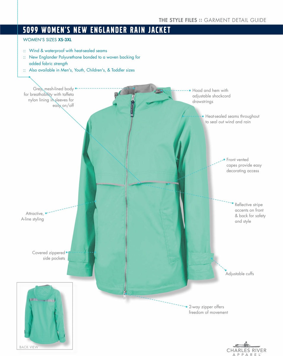 Zeta Tau Alpha Rain Jacket – Maggie Maize