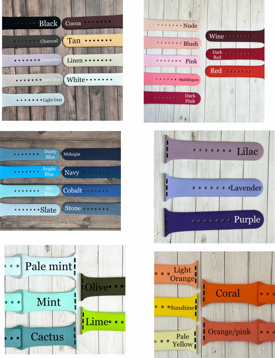 Delta Zeta Engraved watch band – Maggie Maize